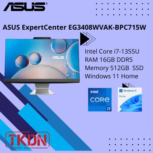 Jual ASUS AIO ExpertCenter EG3408WVAK-BPC715W i7-1355U 16GB 512GB SSD WIN HOME 23.8" FHD - TKDN ...