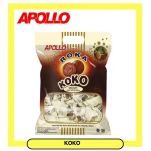 Jual Apollo Roka Wafer Ball Chocolate 250gr Isi 50pcs - Jakarta Pusat ...