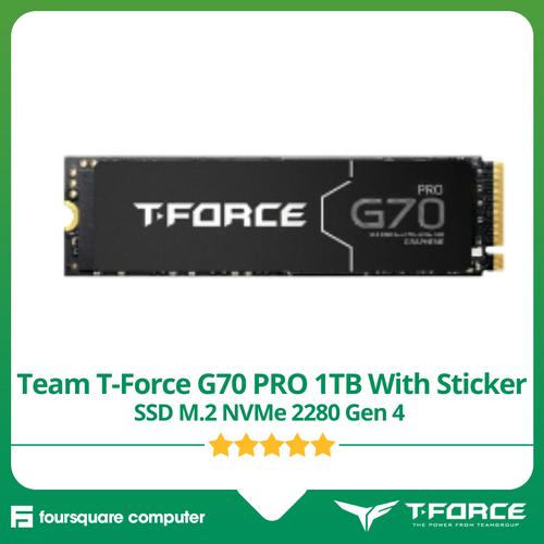 Jual Team T-Force G70 PRO 1TB With Sticker SSD M.2 NVMe 2280 Gen 4 ...