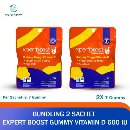 Jual BUNDLING 2 SACHET EXPERT BOOST VITAMIN D 600 IU / APOTEK AKAWA ...