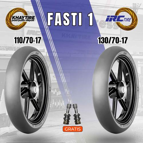 Promo Paket Ban Motor Slick Racing IRC FASTI 1 110/70 - 130/70 Ring 17 ...