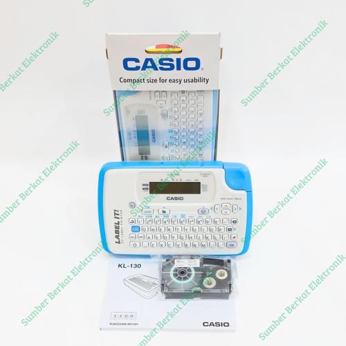 Jual Casio KL-130 Label IT KL130 Label Printer Casio KL-130 EZ-Label Printer - Jakarta Barat ...