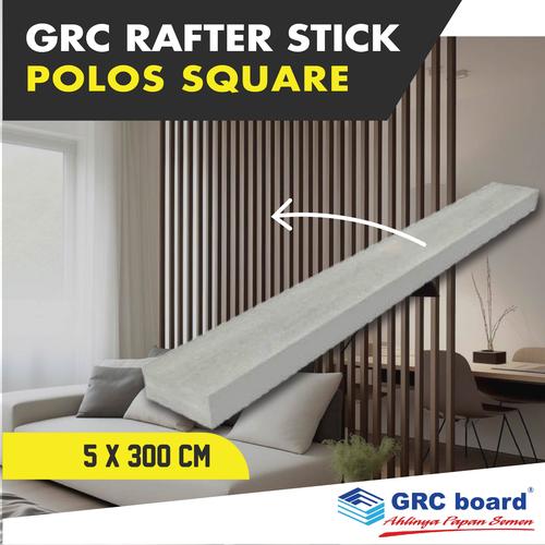 Jual GRC Rafter Stick Polos / Square 5 x 300 cm / Conwood / Wood Stick ...