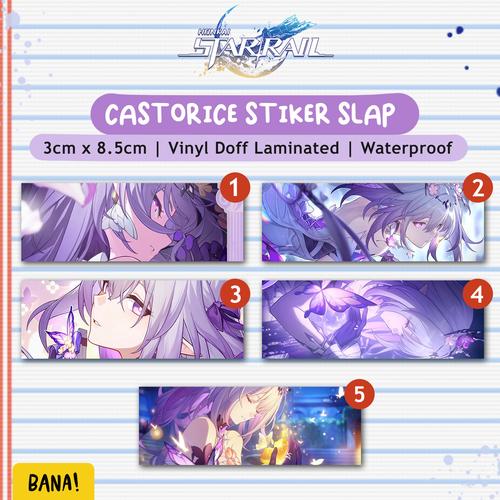Jual Stiker Slap CASTORICE Honkai Star Rail Stiker Anime Waterproof ...