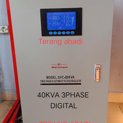 Jual stabilizer Matsunaga 40kva 3phase DIGITAL/stavol Matsunaga 40 ...