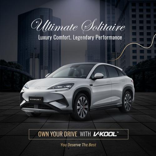Promo Kaca Film VKOOL Ultimate Solitaire BYD SEALION 7 Depan VK30 ...