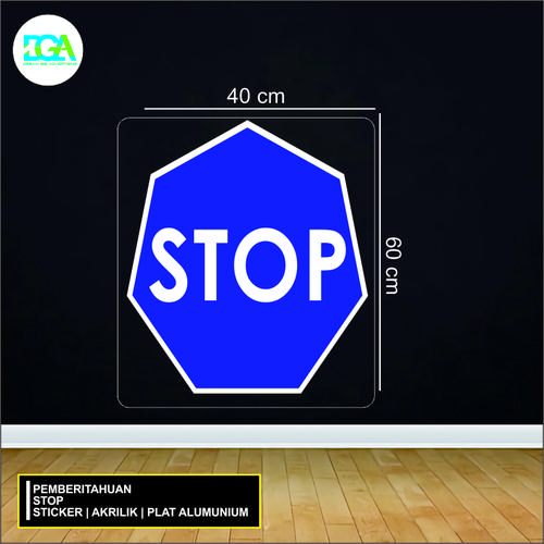 Jual Costum Plang ( RAMBU LALU LINTAS ( STOP ) ) , Plang tanda parkir ...