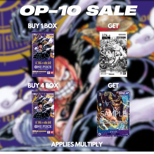 Jual One Piece Card Game OP-10 I OP10 Booster Box Royal Blood [Japan ...