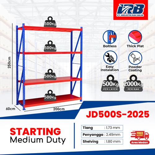 Jual RAK STOK / RAK GUDANG Medan / RAK BESI RAK GUDANG RAK STOK 500KG ...
