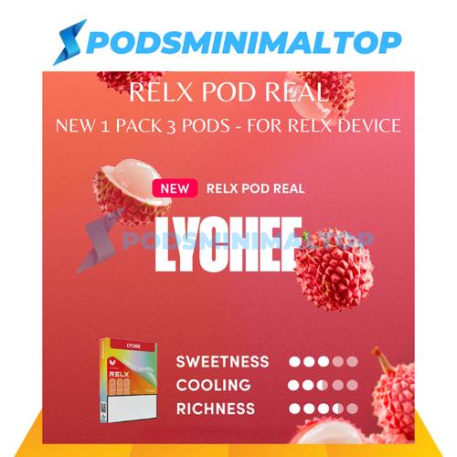 Jual RELX REAL 1 PACK 3 PC - LYCHEE - RELX INFINITY PRO 2 / RELX ...