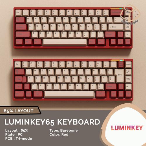 Promo Luminkey65 Keyboard Kit - Red Wireless ANSI - Kab. Tangerang - Kukey Studio | Tokopedia