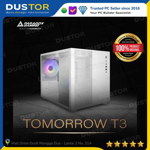 Promo PARADOX GAMING Tomorrow Series T3 Micro ATX PC Casing Cicil 0% 3x ...