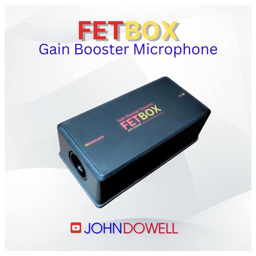 Jual Fetbox Maxbox Gain Booster Microphone dynamic. Original By John ...