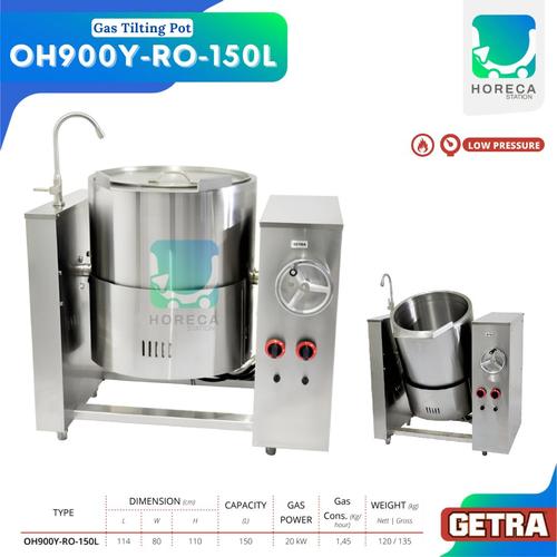 Jual GETRA Gas Tilting Pot OH900Y-RO-150L / OH900Y RO 150L ...