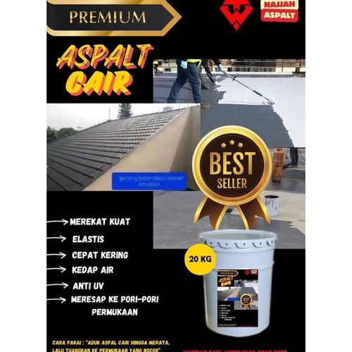 Jual Aspal Cair PREMIUM 20kg Pelapis Bocor - Kota Medan - Toko Bangunan ...