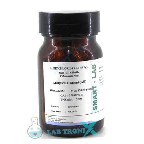 Jual Auric Chloride (Au 49%) - Gold (III) Chloride [ 1 GRAM ] - HAuCl4 ...
