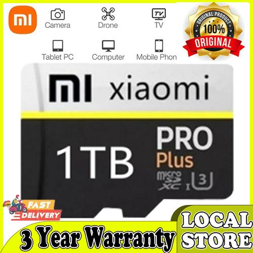 Promo XIAOMI Memory Card 256GB 512GB 1TB micro sd High Speed Class10 SD/TF Flash Card For ...