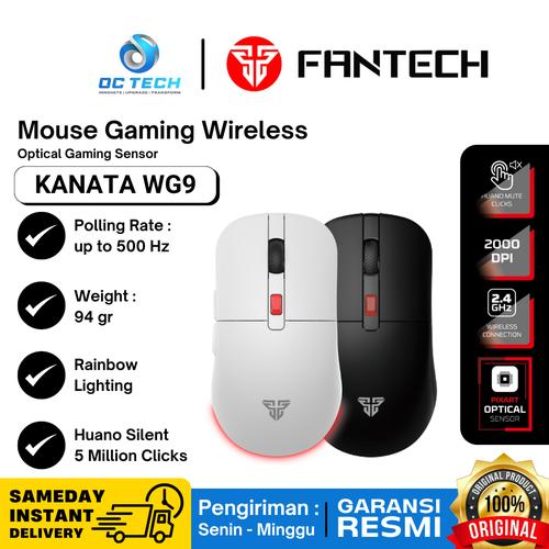Jual Fantech Kanata Wireless WG9 Mouse Gaming Wireless RGB Macro 2000 ...