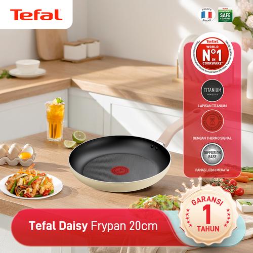 Promo Tefal Wajan Panci Penggorengan Anti Lengket / Daisy Series Frypan - Frypan 20cm - Jakarta ...