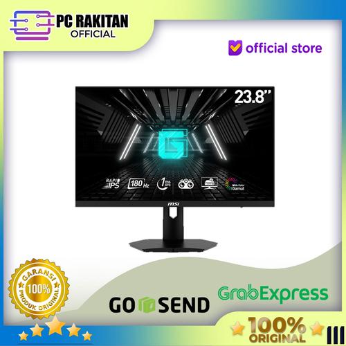 Promo MSI Monitor G244F E2 | 23.8” IPS 180Hz FHD 1ms Gaming Monitor ...