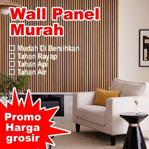 Jual Wall panel PVC | Kisi Kisi Wallpanel | Wood Panel Kayu Dinding ...