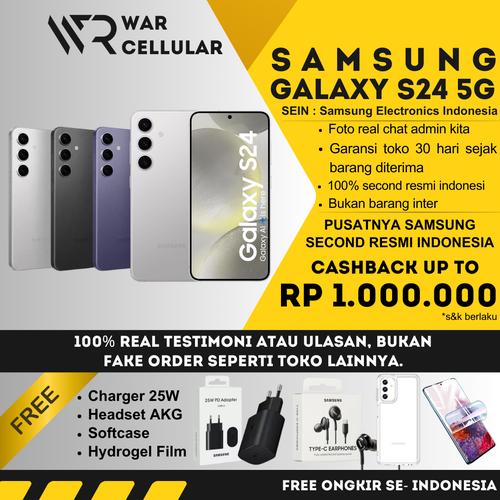 Jual SEIN | SAMSUNG GALAXY S24 FE 5G 512GB & 256GB SECOND RESMI INDONESIA - SAMSUNG S24, UNIT ...