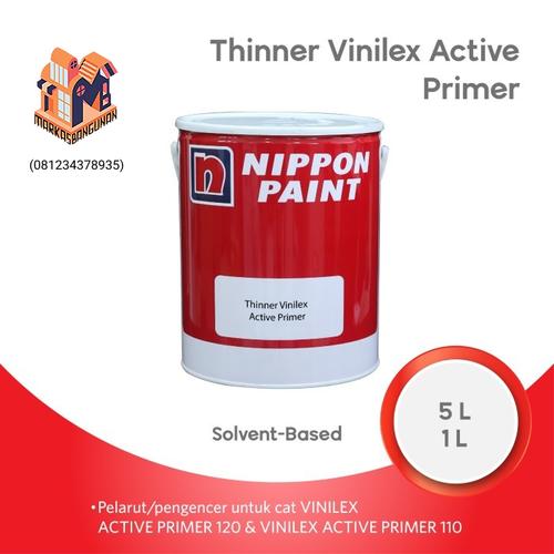 Jual THINNER VINILEX ACTIVE PRIMER-1L-PELARUT THINNER MELAMINE NIPPON ...