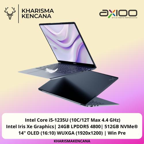 Jual Axioo Hype R5 Intel i5-1235U 24GB LPDDR5 4800 SSD 512GB 14" OLED ...