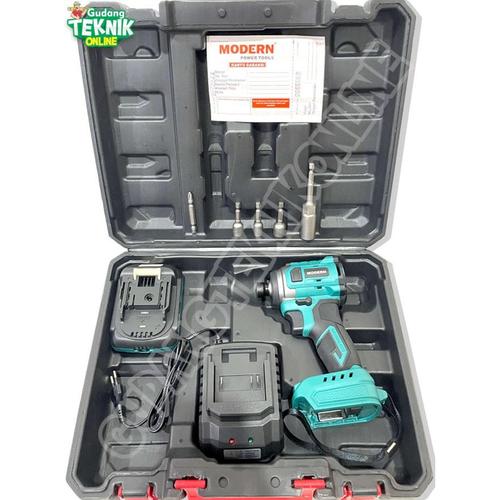 Jual Terbaru Impact Wrench Cordless Modern M-35 20V 230Nm Brushless ...