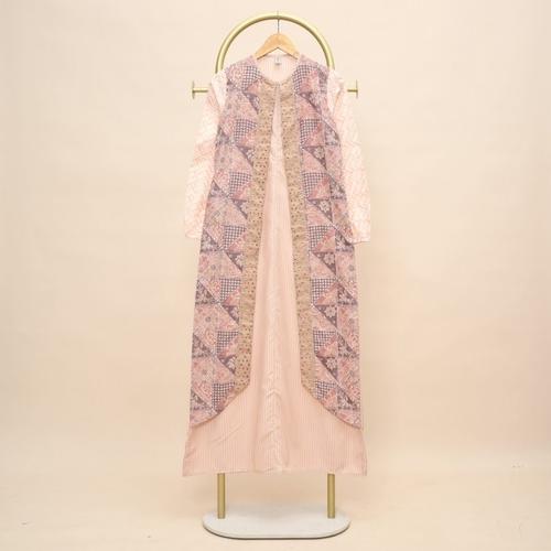 Jual Gamis Batik G1151 JENNIE Cream - S-M - Jakarta Timur - AQILA ...