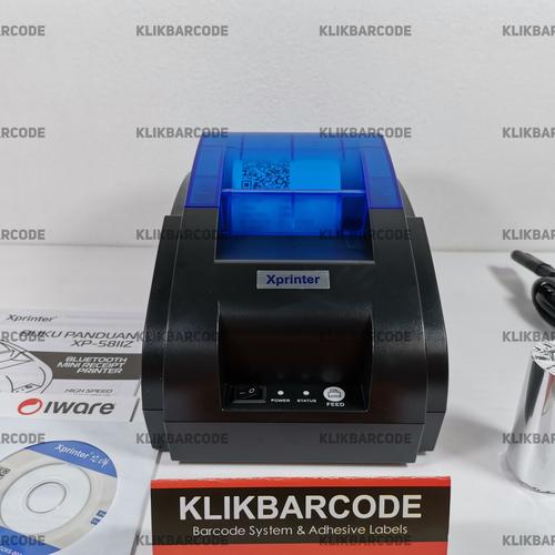 Jual PRINTER THERMAL KASIR/PPOB IWARE XPRINTER 58IIZ 58 MM ANDROID IOS (USB+BLUETOOTH) - Kota ...