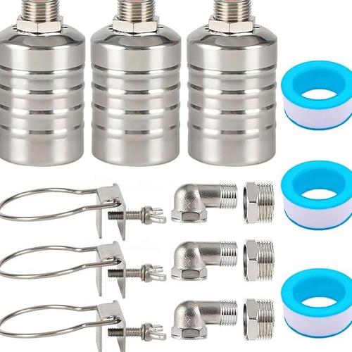 Jual 3 Pak Tangki Air Katup Apung 12 Hingga 34 Katup Apung Air 304 Baja ...