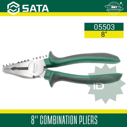 Jual SATA Combination Pliers 8 Inch tang kombinasi 05503 - Jakarta ...