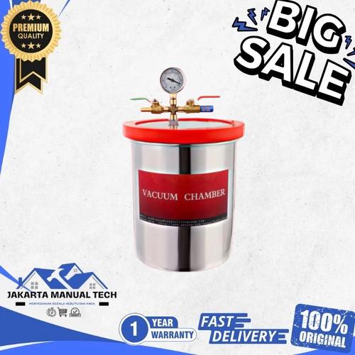 Jual Vacuum Chamber Barrel tanpa Mesin Vacuum Pump - 3 Galon - 9 Galon ...
