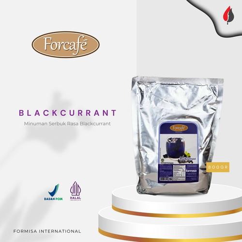 Jual Forcafe Blackcurrant / Bubuk Minuman Rasa Blackcurrant / HORECA ...