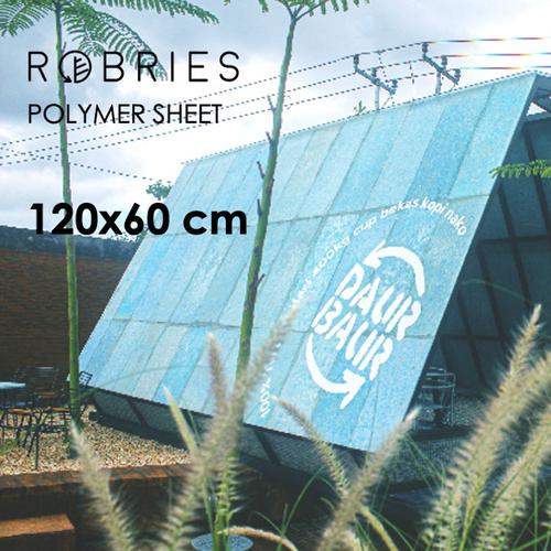 Jual Robries Recycled Polymer Sheet 120x60 cm - Bilberry, 1cm - Kab ...