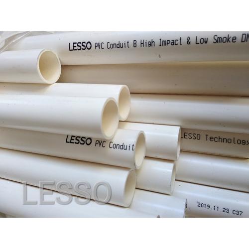 Jual Pipa PVC Conduit LESSO 20mm 2.9meter 1/2 Fitting Listrik Kabel PLN (1000 batang) - Kota ...
