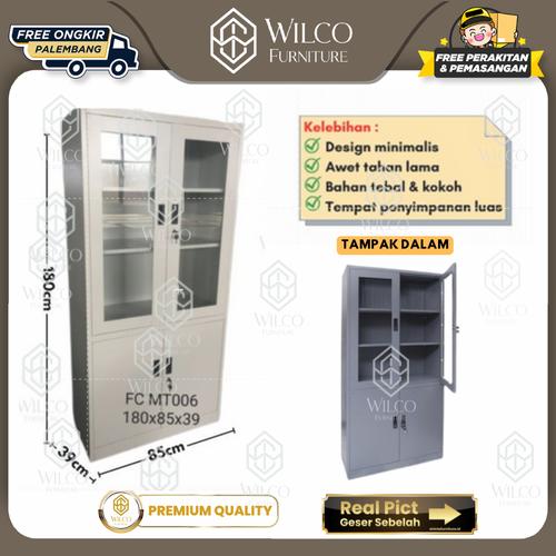 Jual Lemari Arsip Besi FC MT006 SN/ Rak Arsip Dokumen 2 Pintu Swing ...