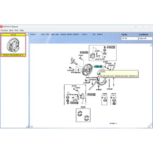Jual Plate Sebeng Rem Tromol Depan Atau Plate Sebeng Rem Drum Depan ...