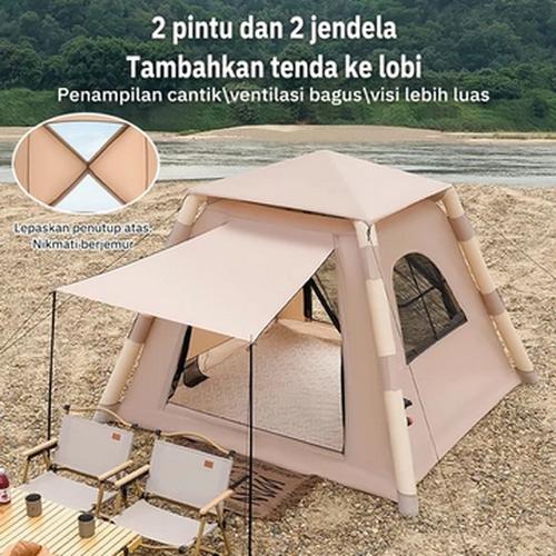 Jual Tenda Camping Pompa Tiup 2 - 4 Orang | Tenda Camping Air ...