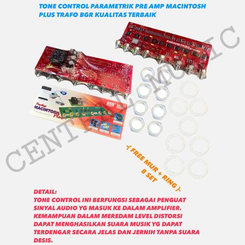 Jual TONE CONTROL PARAMETRIK PRE AMP MACINTOSH PLUS TRAFO BGR KUALITAS ...