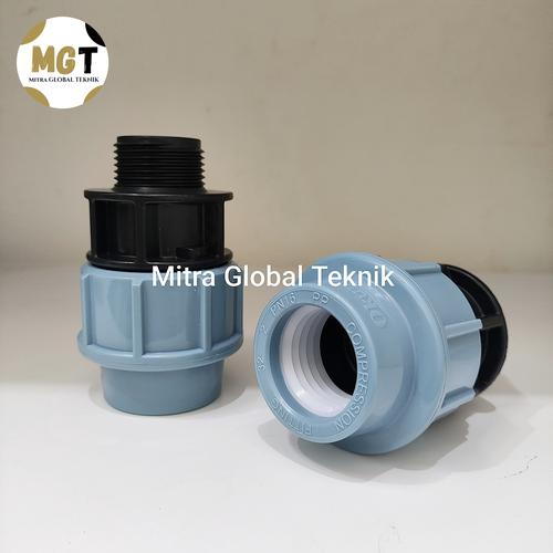 Jual Male Thread Adaptor HDPE 20mm x 1/2" Inch - Jakarta Barat - Mitra ...