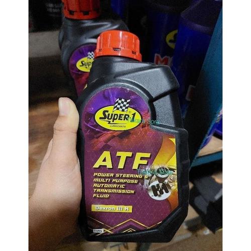 Jual TERLARIS!! Oli Power Steering / Oli ATF Dexron 3 Super 1 Sae 10 / Automatic Transmission ...