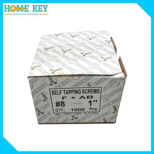 Jual FAB #8X1" Sekrup, Baut Tapping FH Moon Lion Kepala Rata, Obeng ...