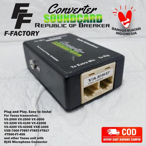 Jual Micom / Converter Soundcard / Mixer Untuk Radio Rig Yaesu RJ45 ...