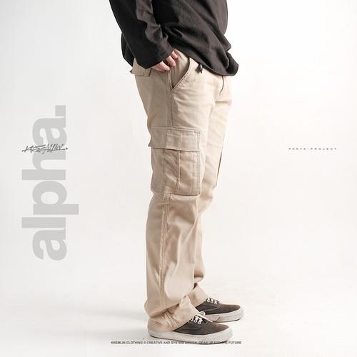 Promo KREMLIN Celana Panjang Cargo Pants - Alpha - Khaki - XL - Kota ...