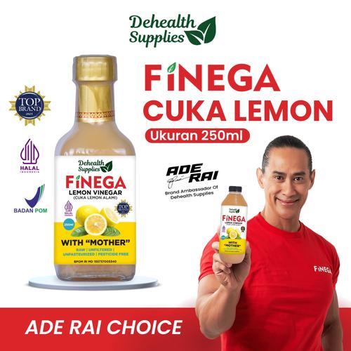 Jual FINEGA CUKA LEMON 250ml Kemasan Kaca - Jakarta Utara - Dehealth ...