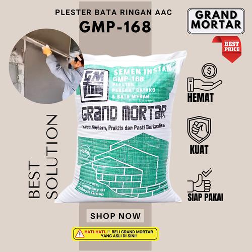 Jual Mortar Plester Bata Ringan & Bata Merah GMP-168 Grand Mortar ...