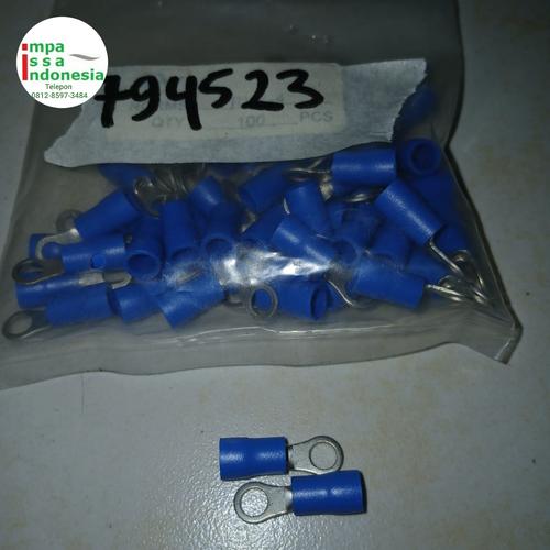 Jual 794523 CABLE TERMINAL LUG, INSULATED EYELET, 2MM2, 4 x 8 x 21MM ...