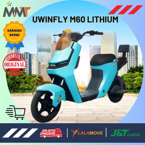 Jual SEPEDA LISTRIK UWINFLY M60 LITHIUM GARANSI RESMI - LITHIUM 48V 12A ...